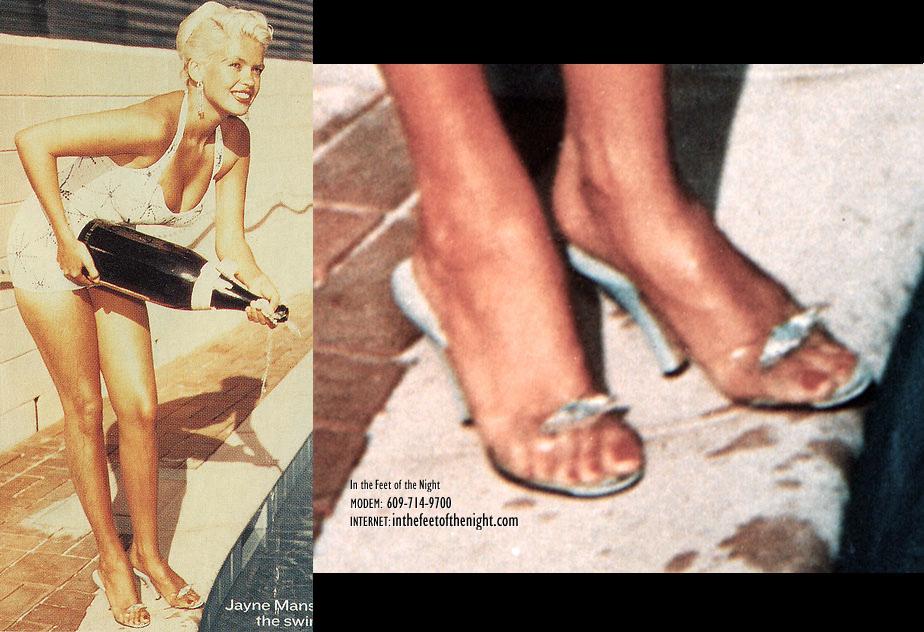 Jayne Mansfields Feet