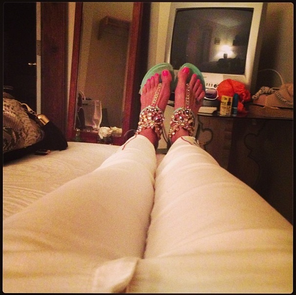 Luciana Gimenezs Feet