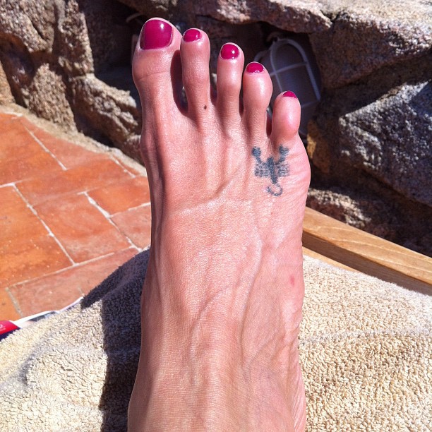 Luciana Gimenezs Feet
