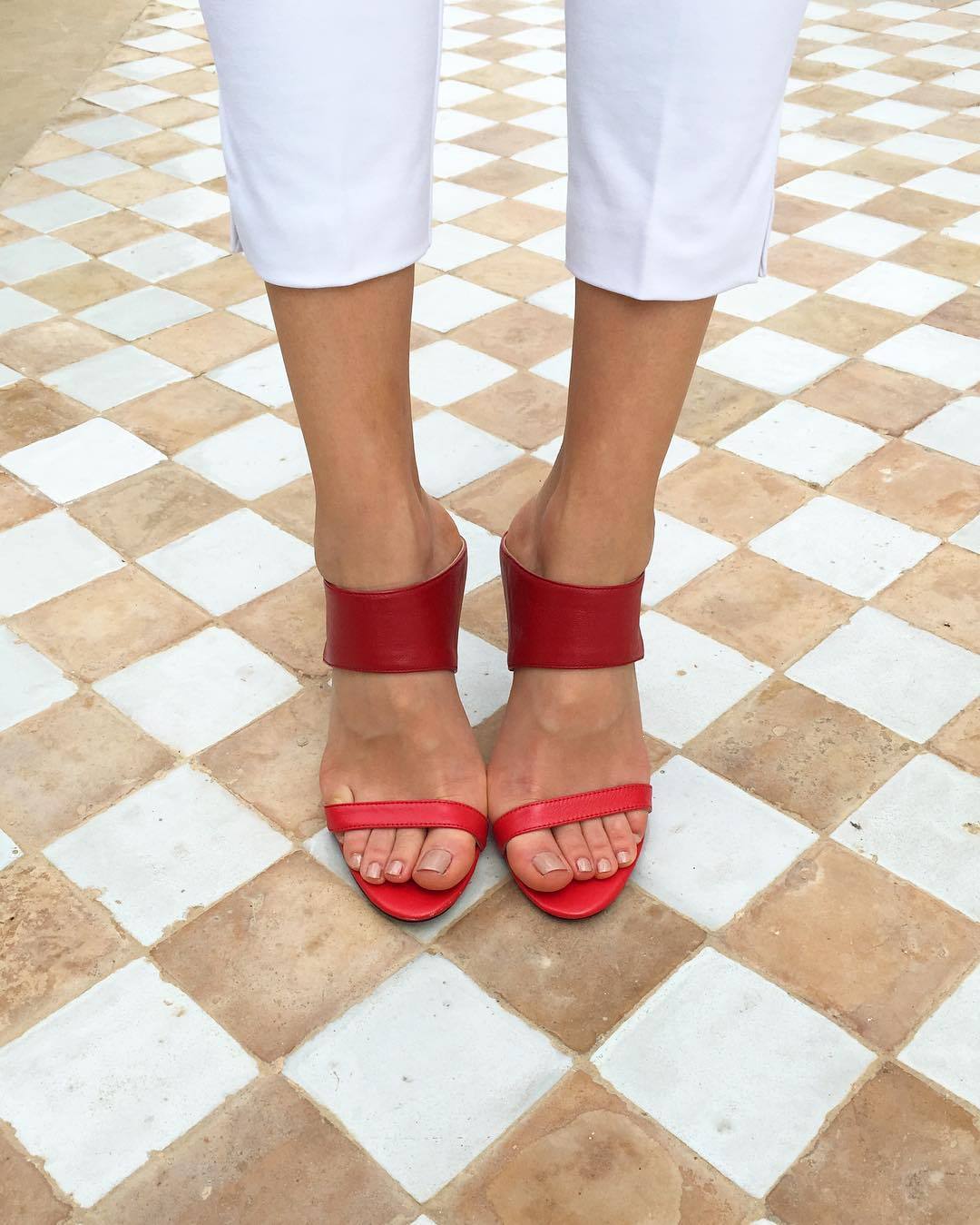 Xenia Tchoumitchevas Feet