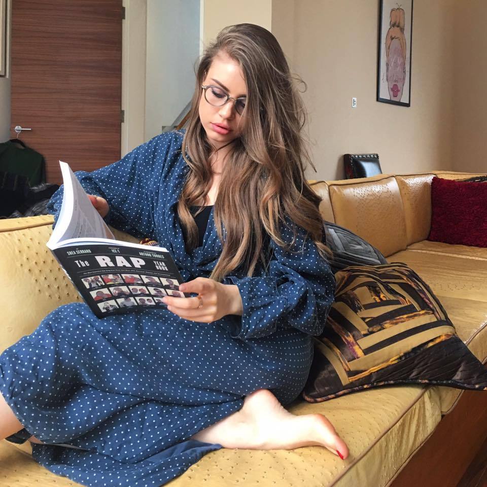 Xenia Tchoumitchevas Feet