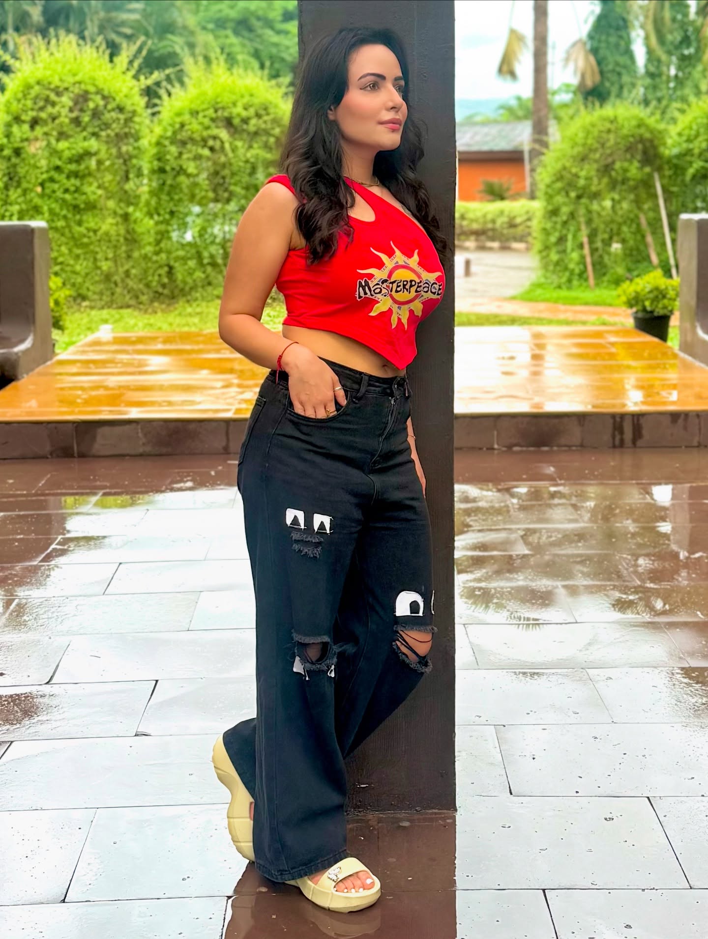 Aanchal Munjal's feet