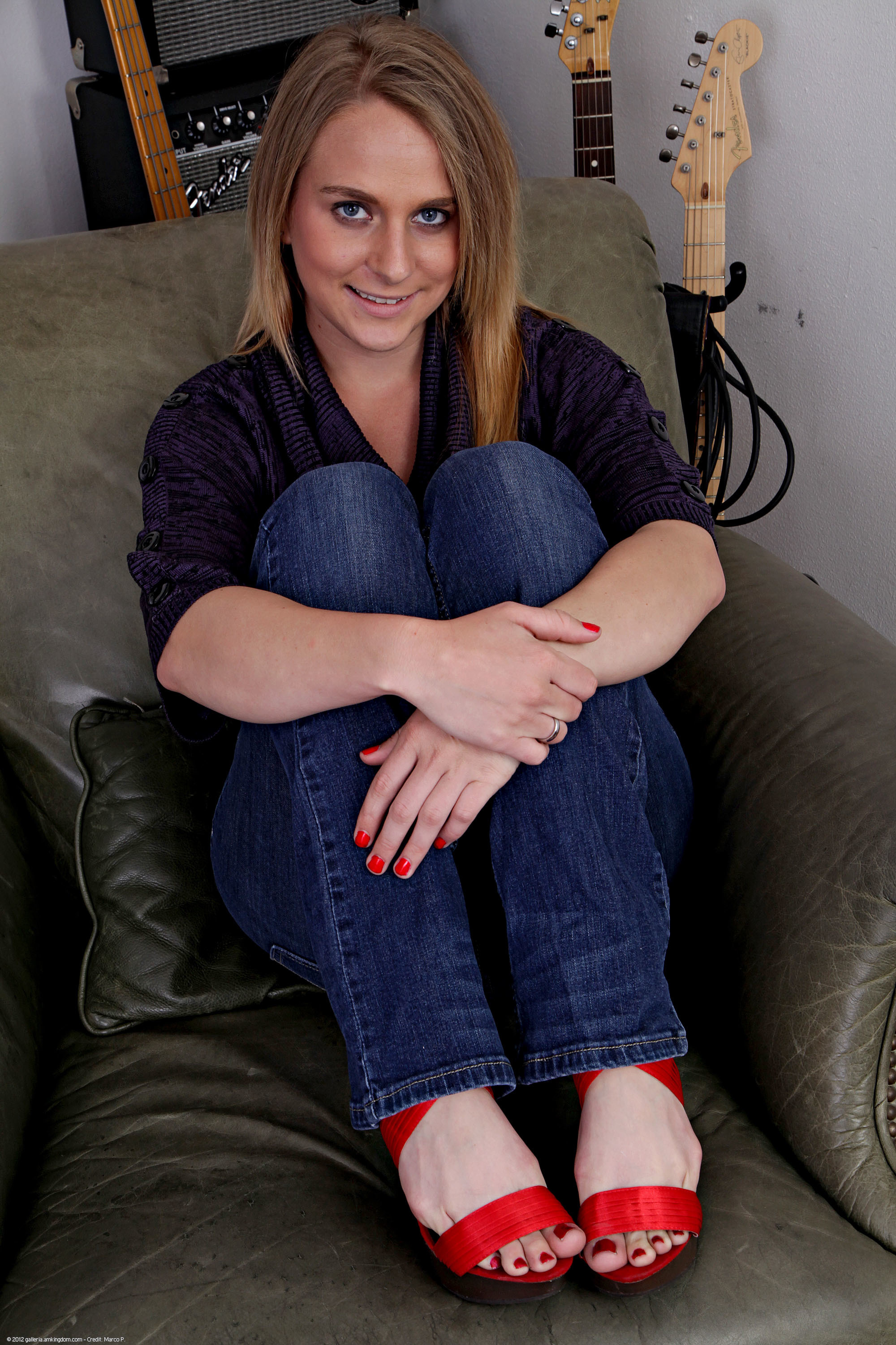 Abbie Anderson's feet