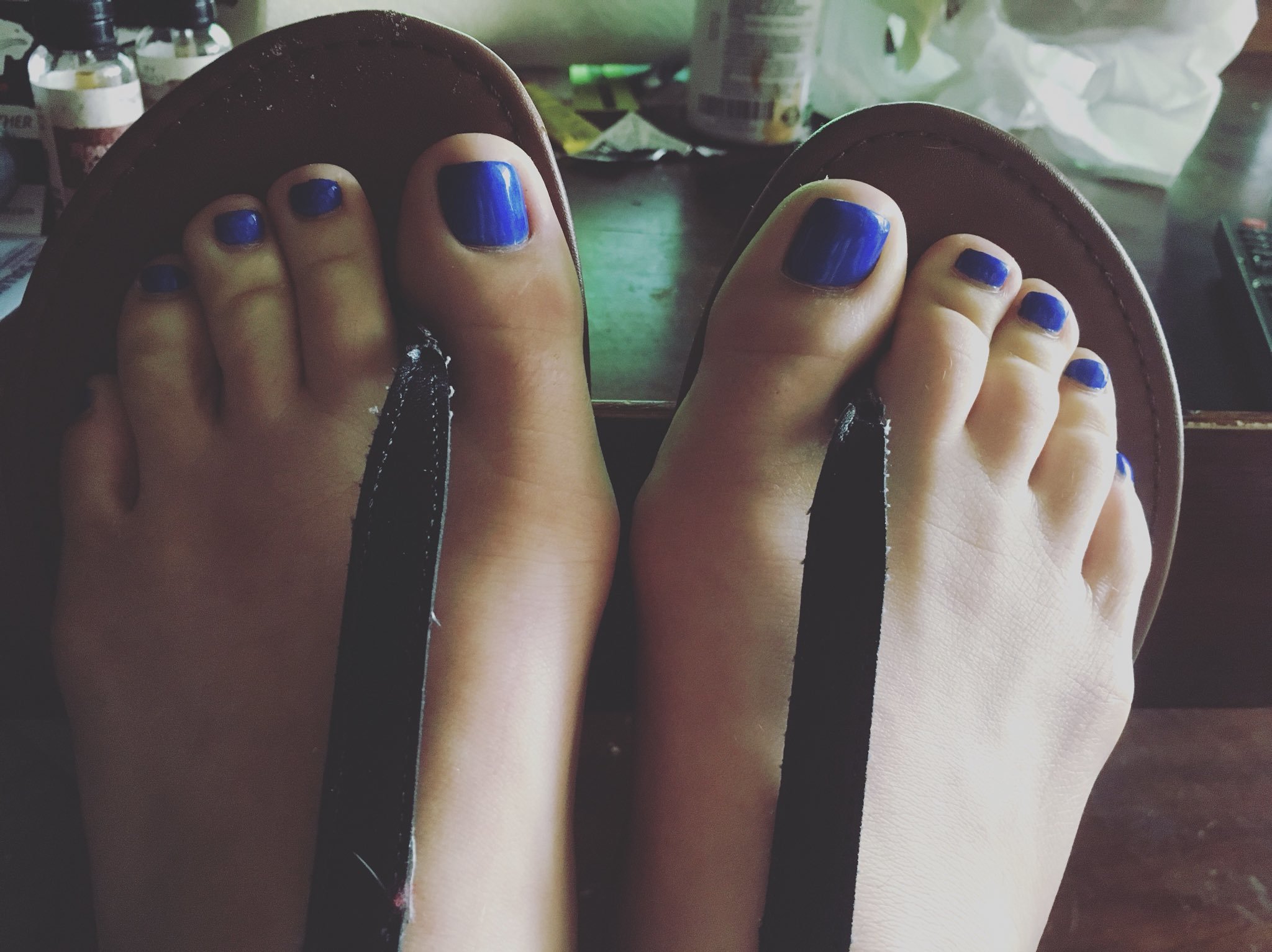 Abby Marie's feet