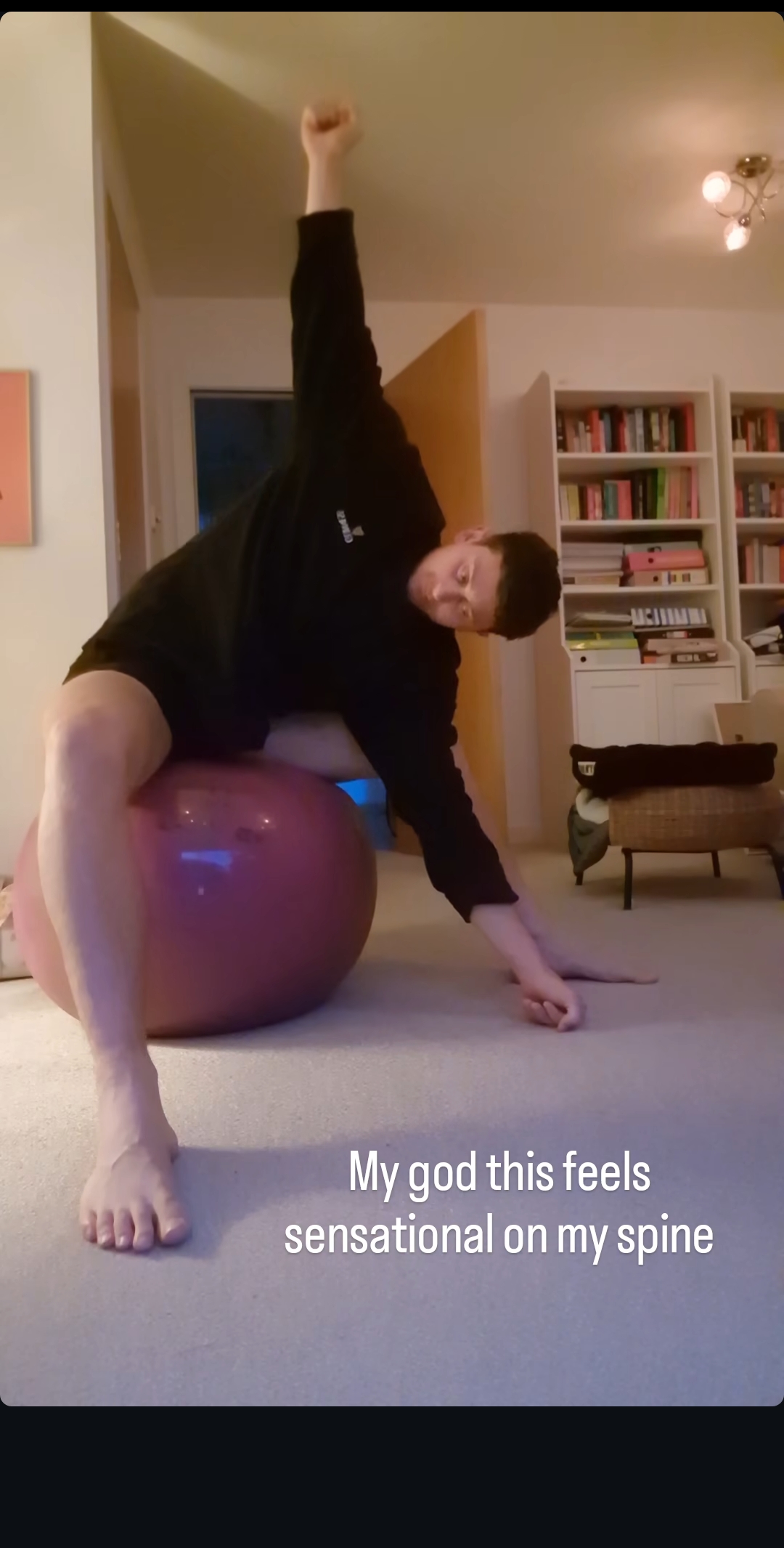 Adam Richardson's feet