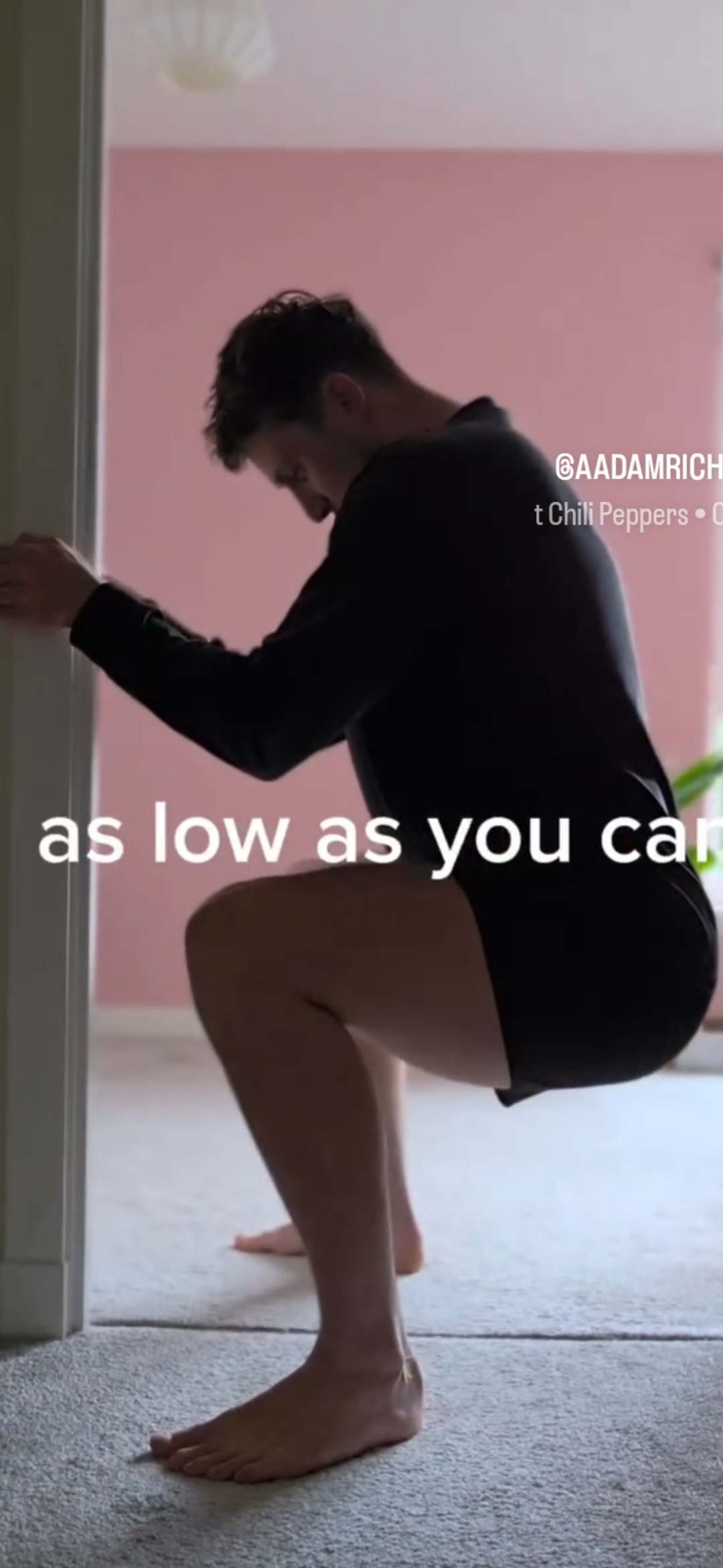 Adam Richardson's feet