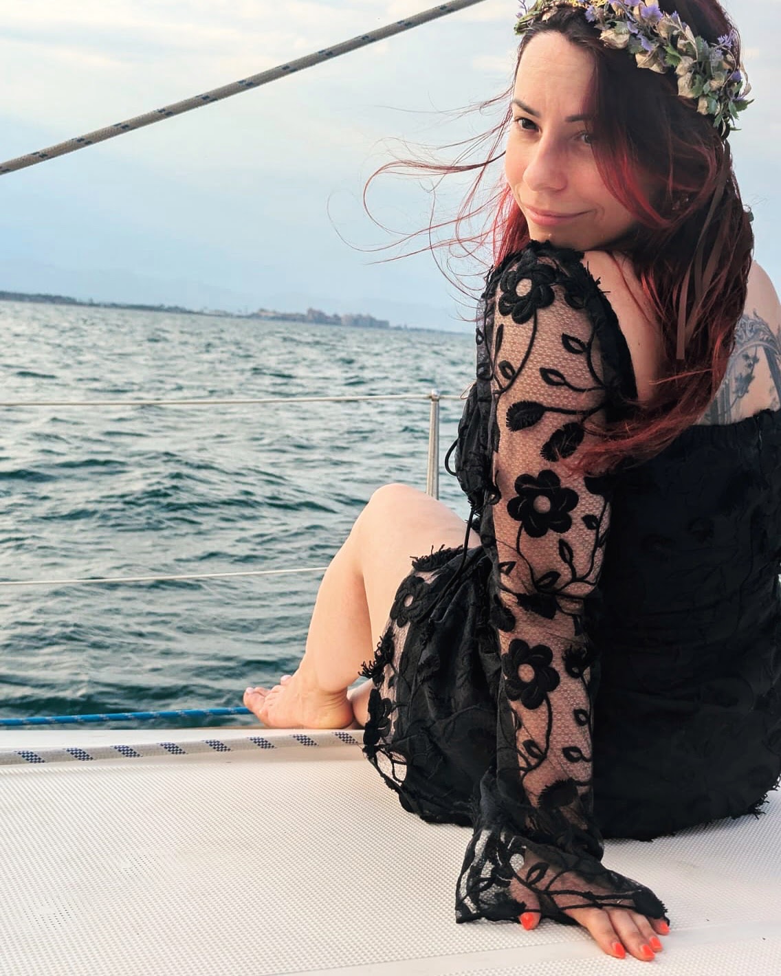 Adeline Chetail's feet