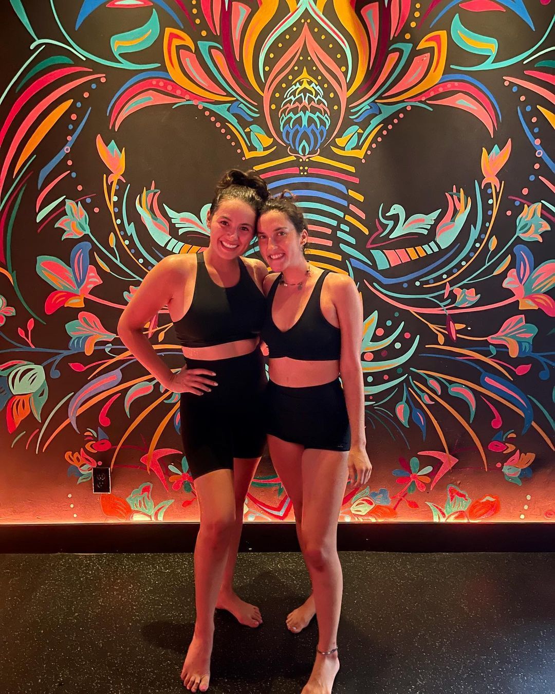 Adrianna David's feet