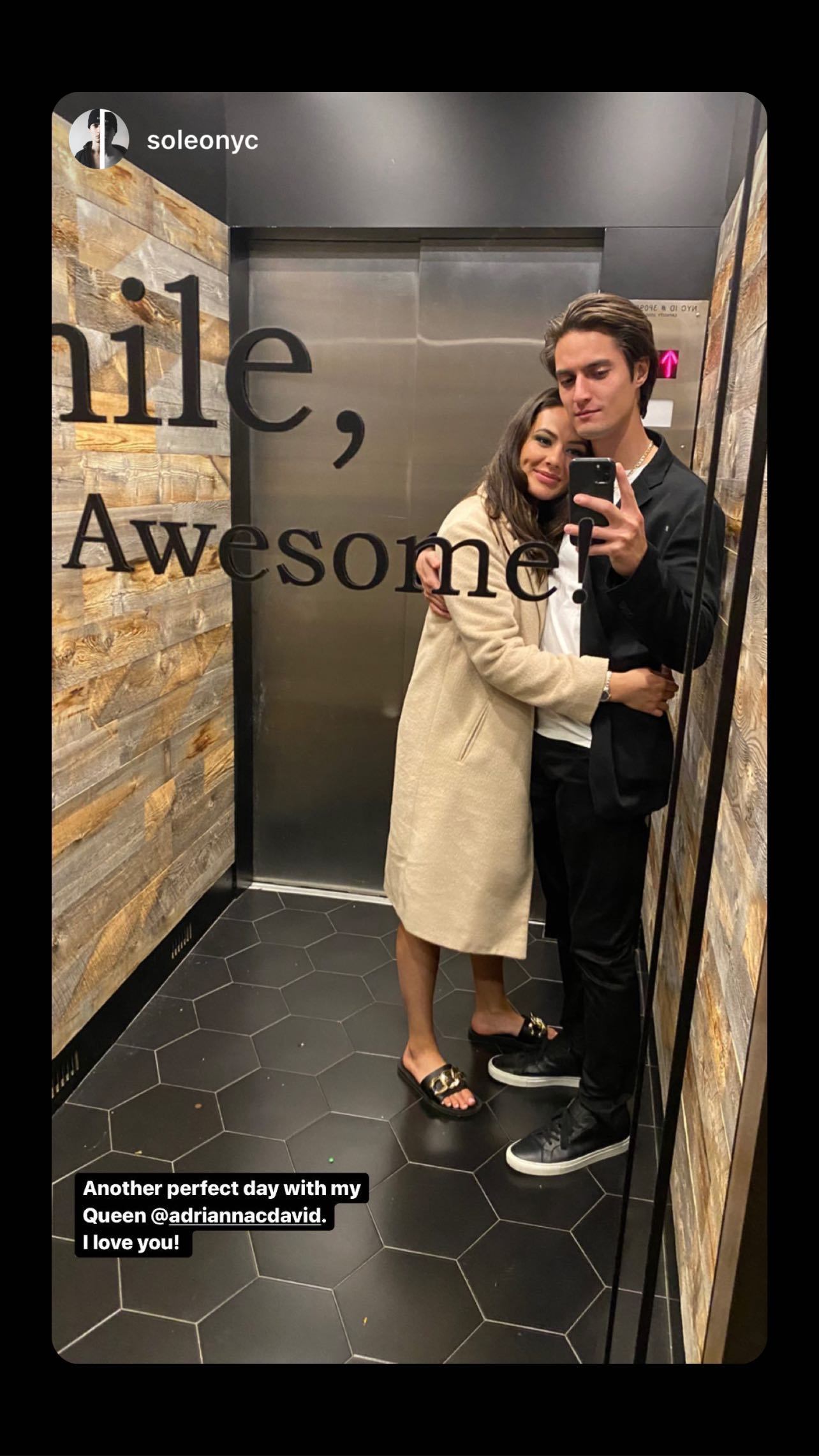 Adrianna David's feet