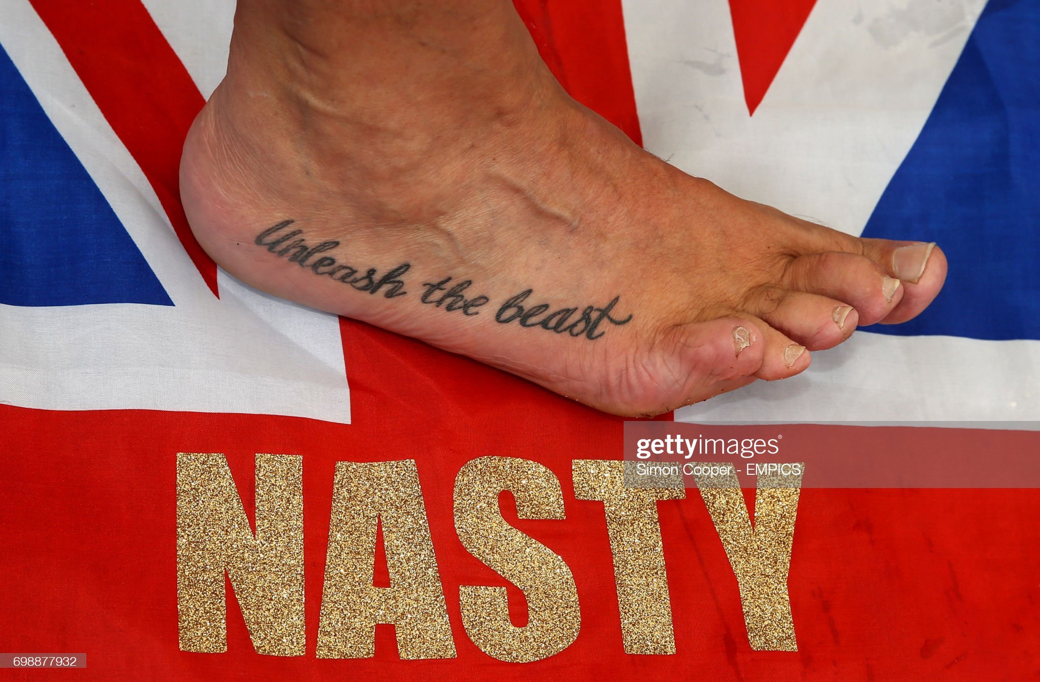 Alan Nash's feet