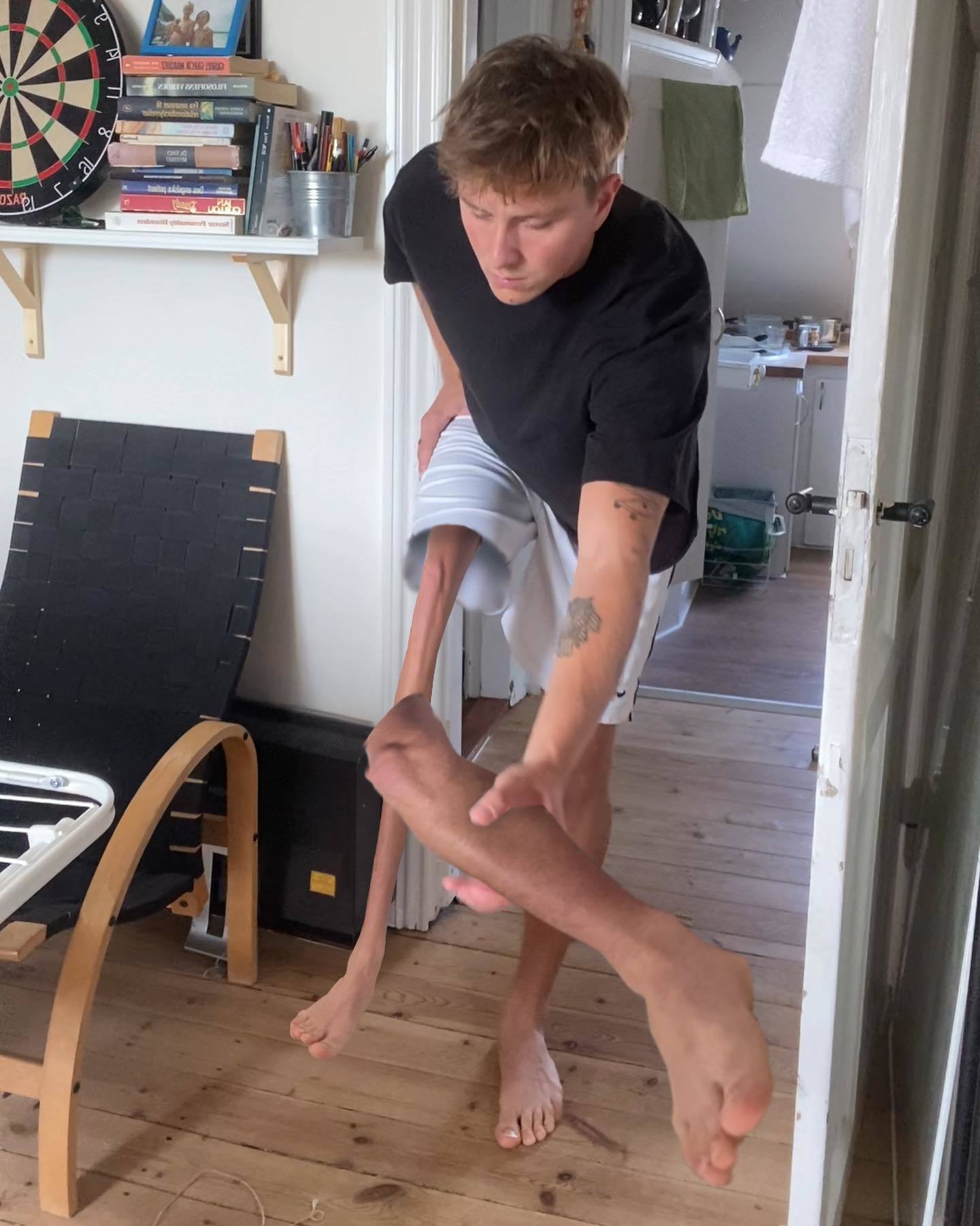 Alex Holtti's feet