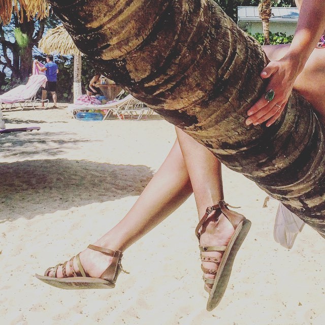 Alex Rinehart's feet