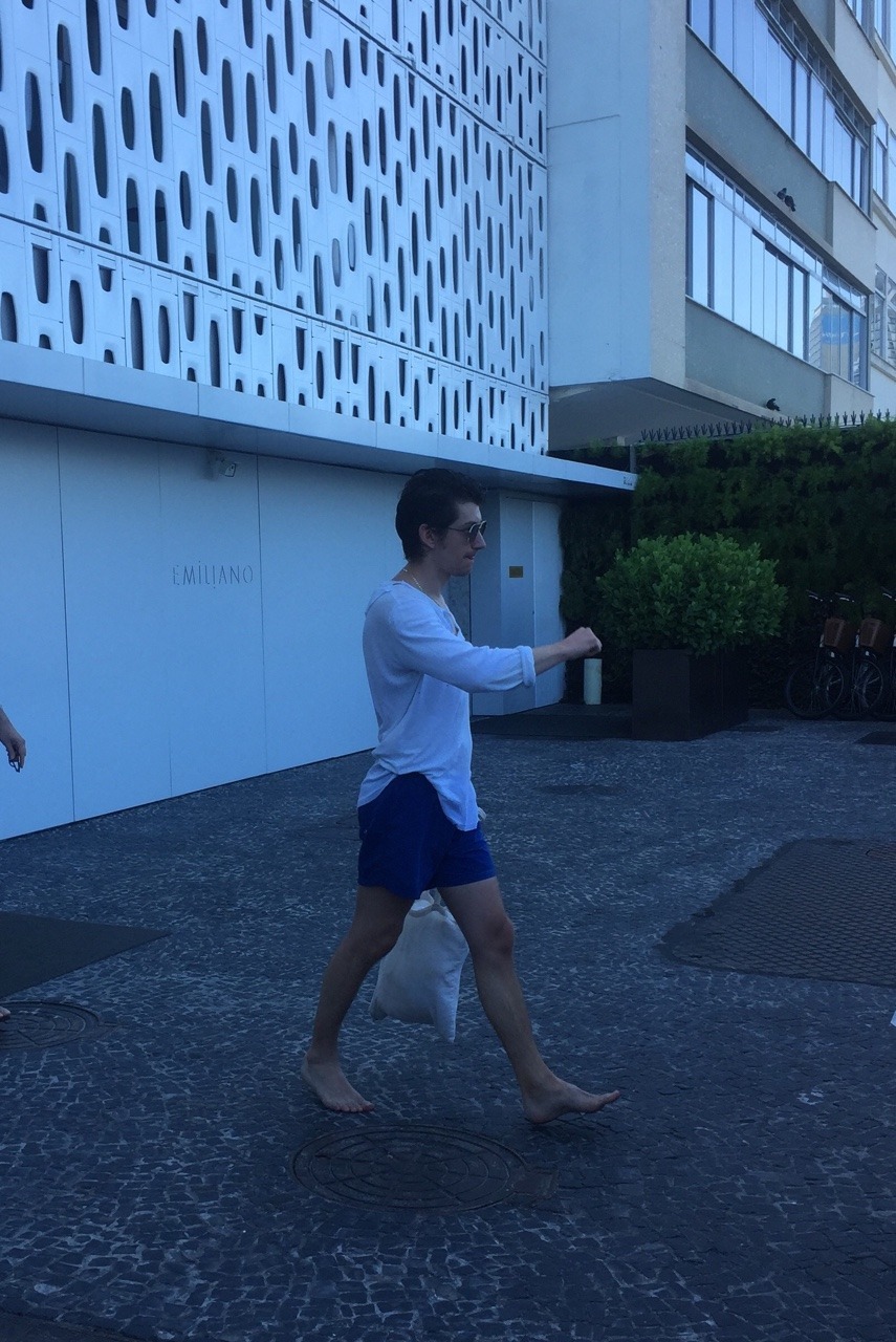 Alex Turner's feet