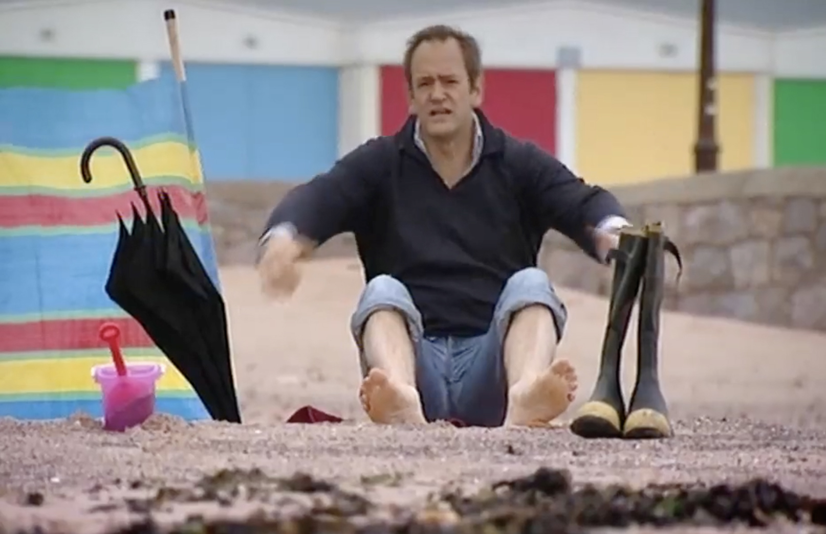 Alexander Armstrong's feet