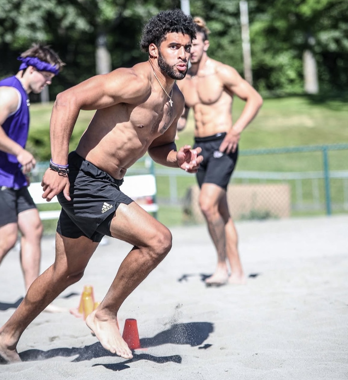 Alexander Cook's feet