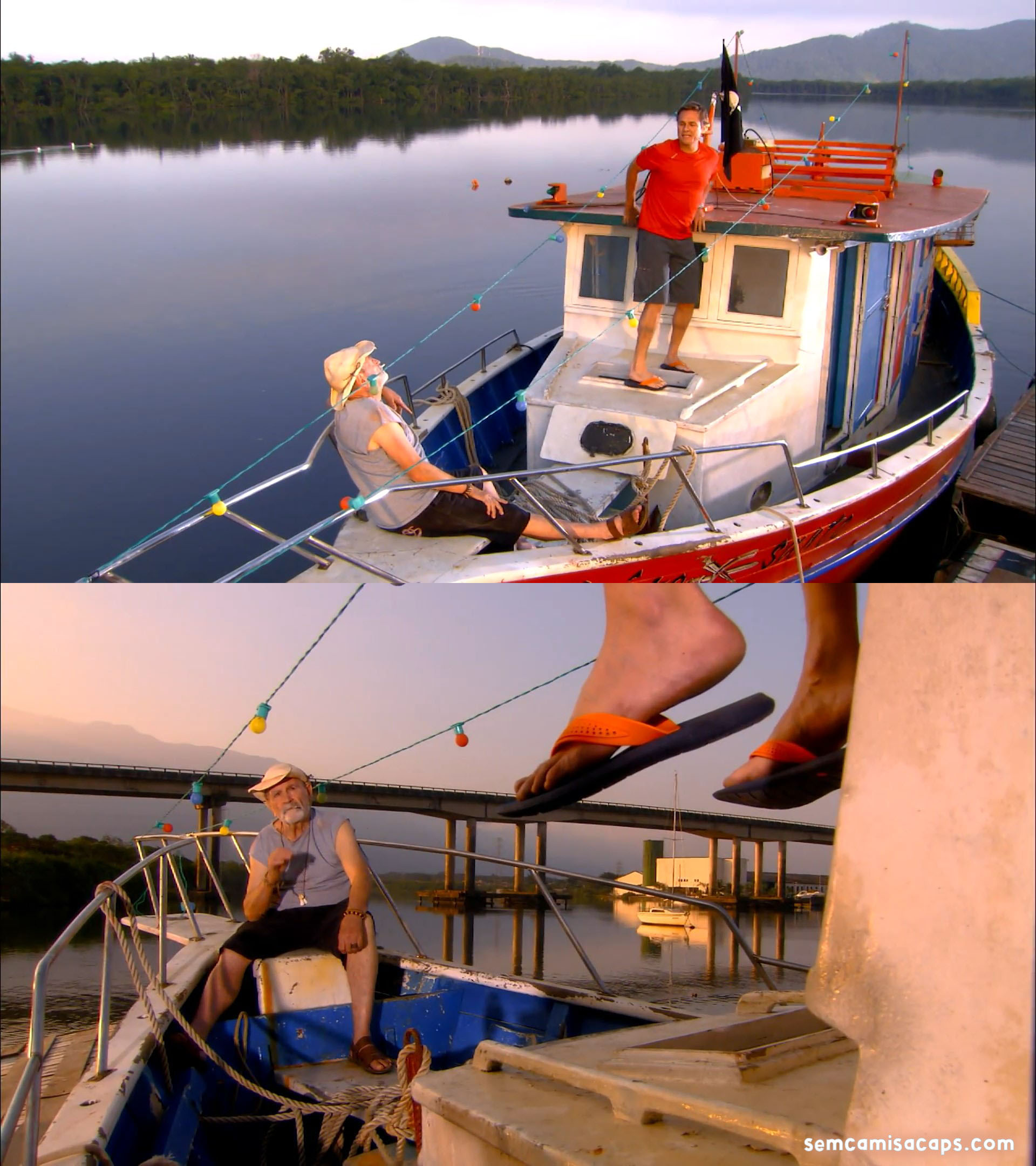 Alexandre Bacci's feet