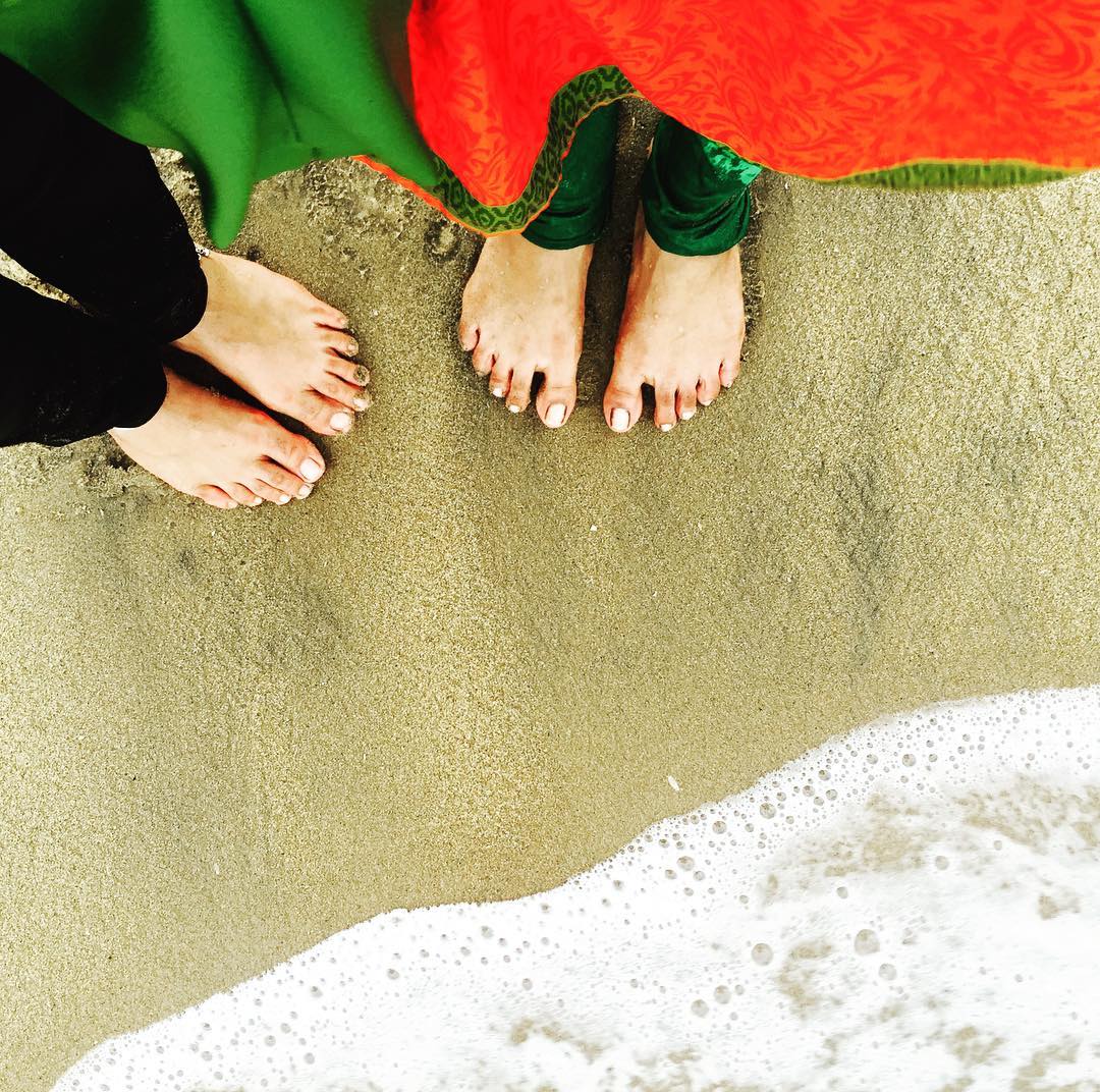 Alphy Panjikaran's feet