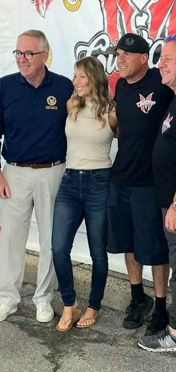 Amanda Martin's feet