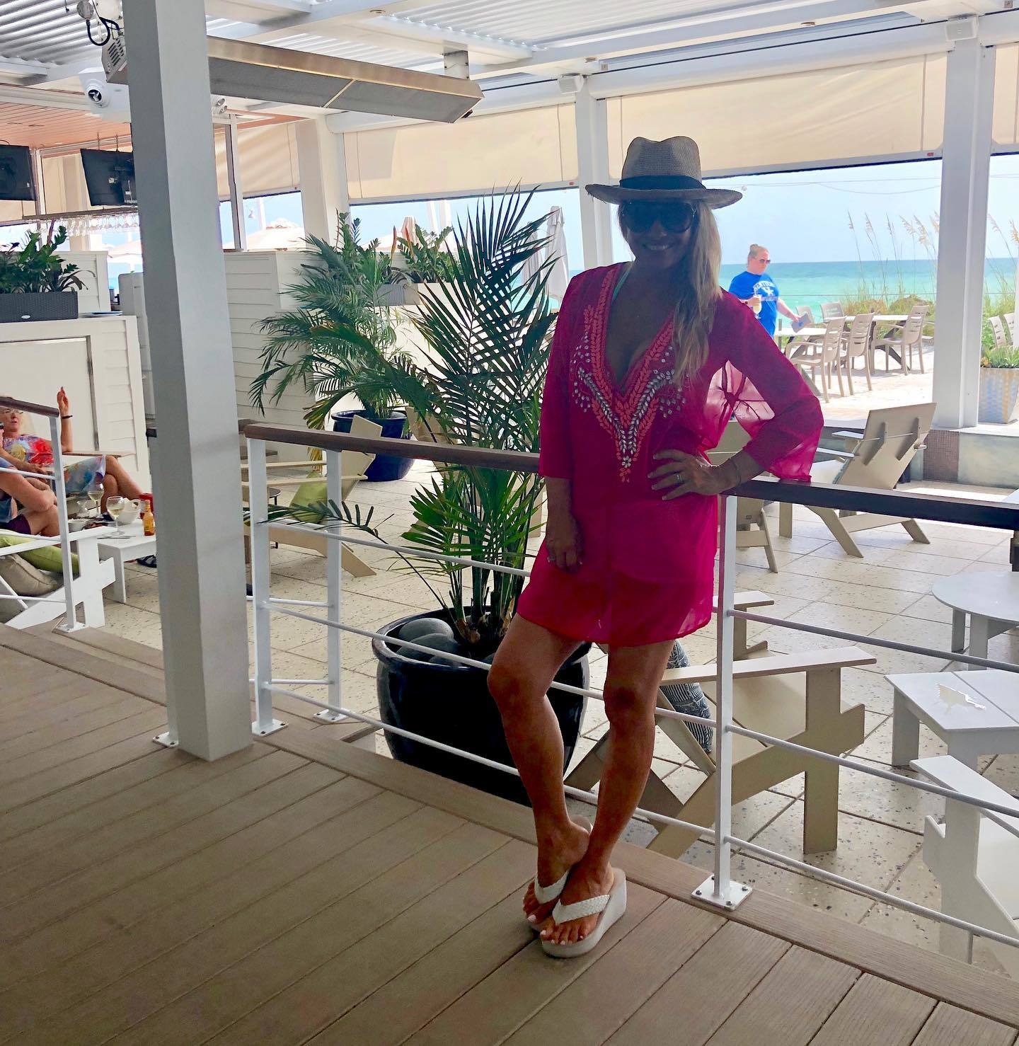 Ana Sol Romero's feet