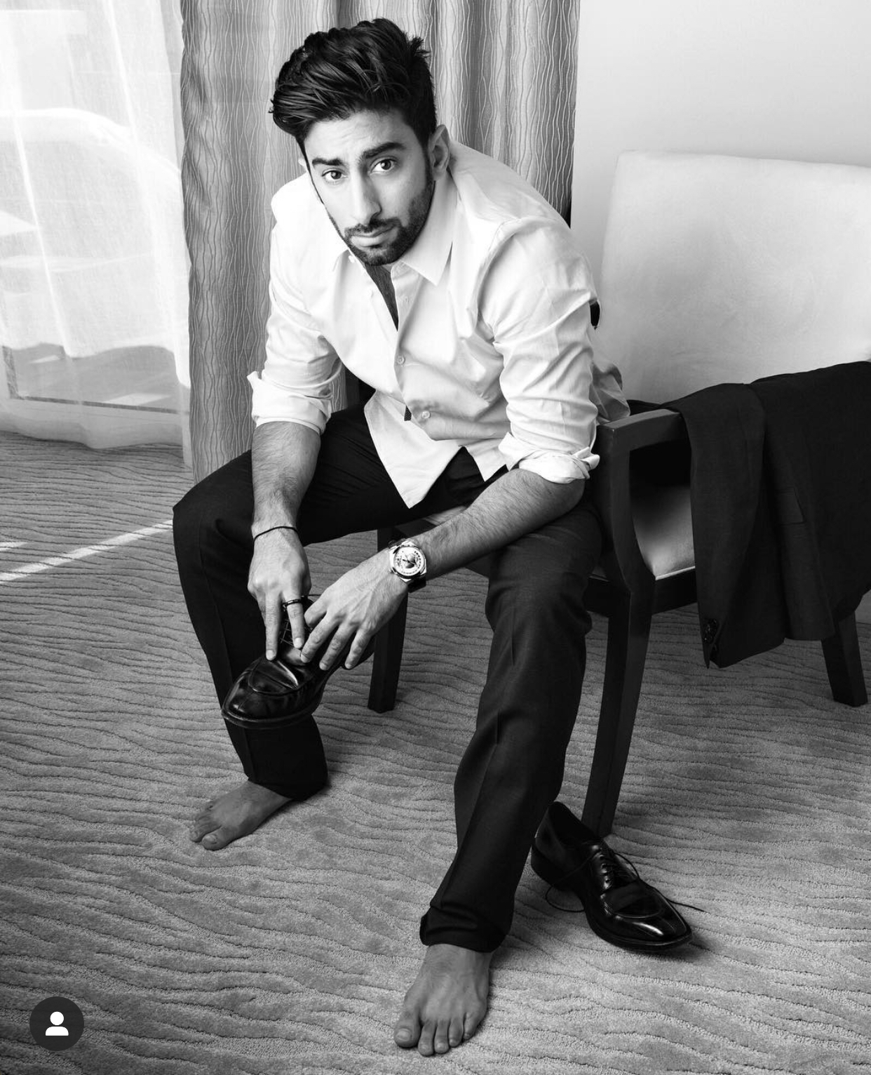 Anas Bukhash's feet