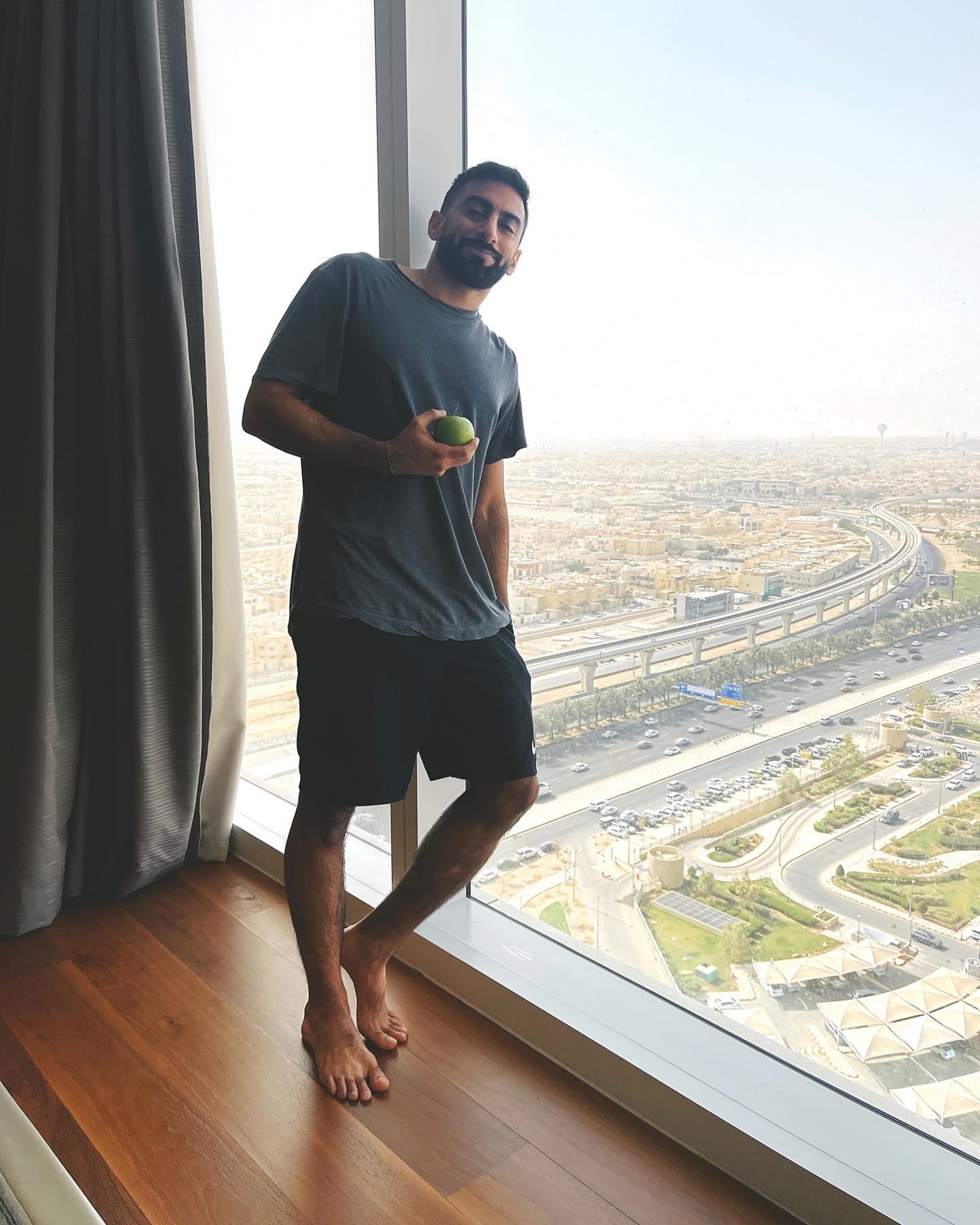Anas Bukhash's feet