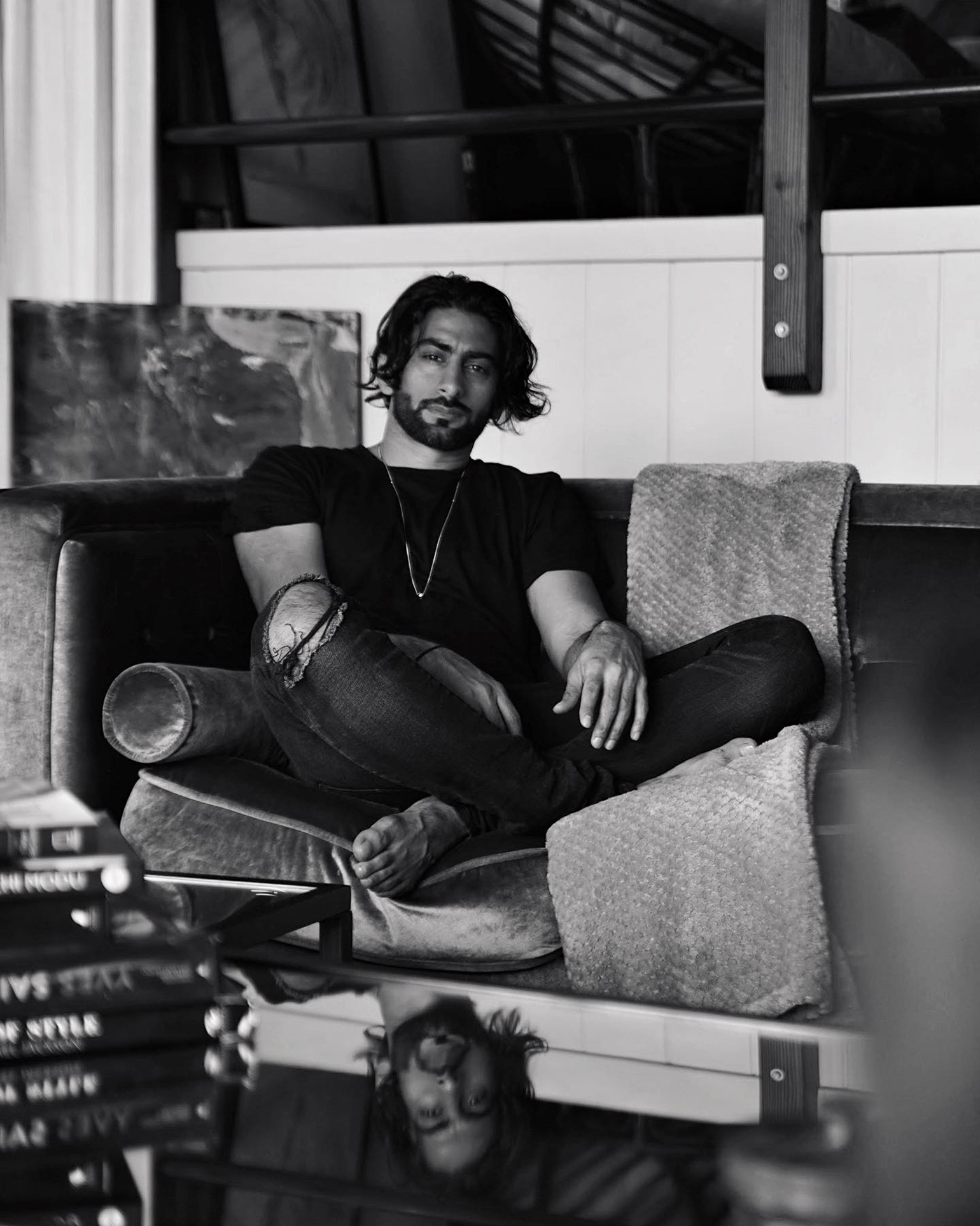Anas Bukhash's feet