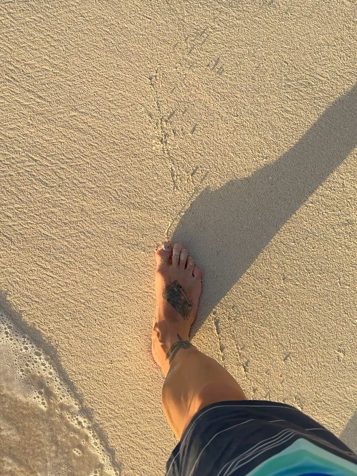 Andre Hamann's feet