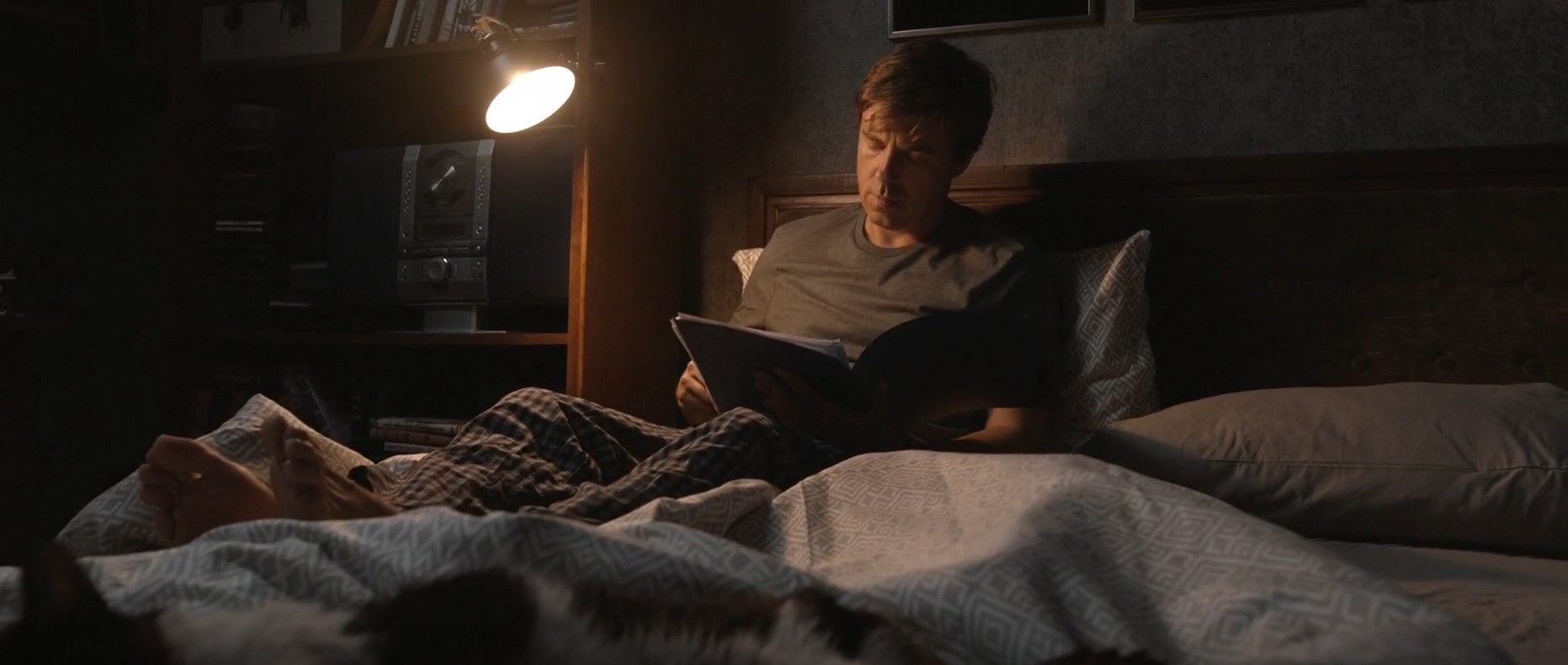 Andrew Buchan's feet