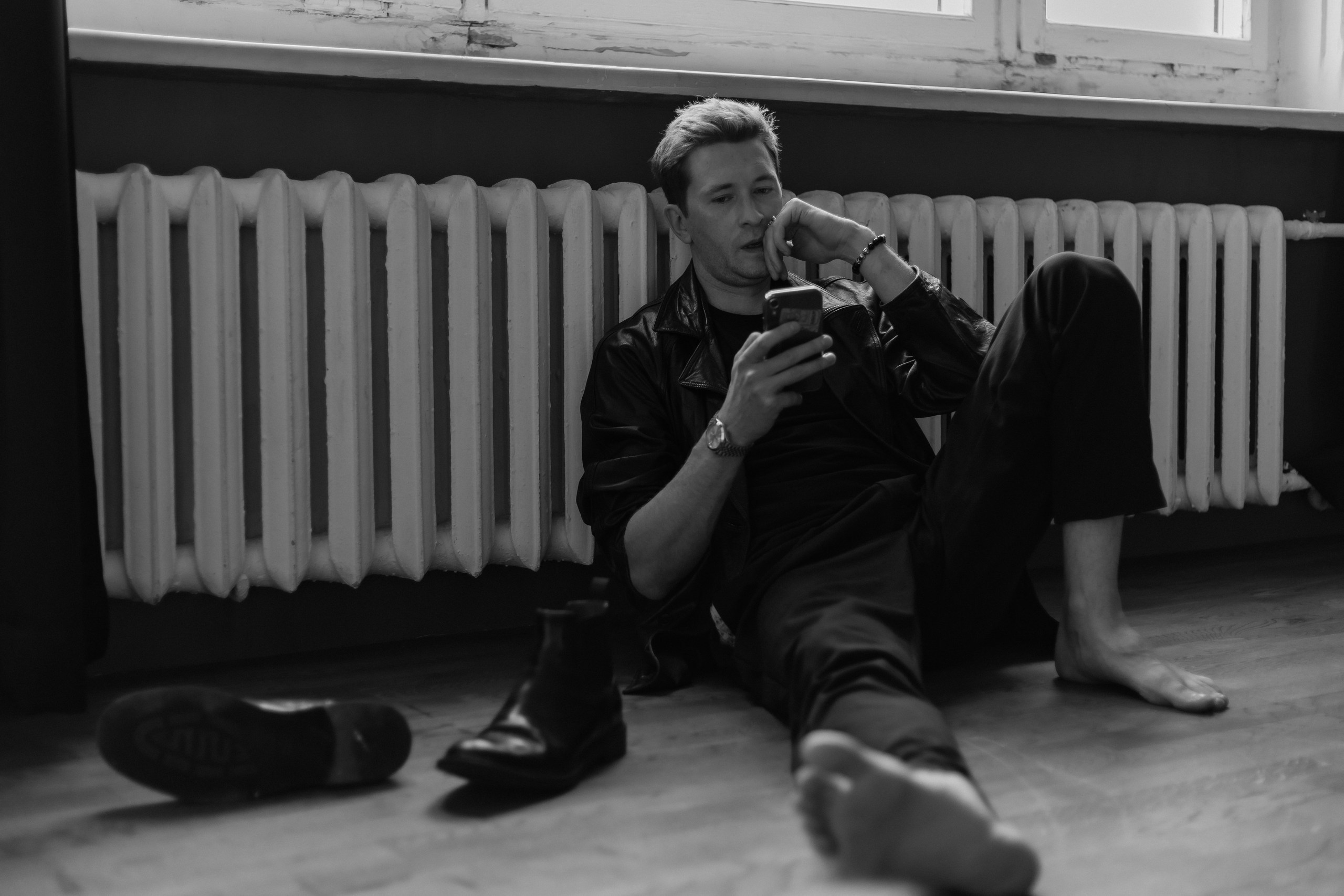 Andrey Nazimov's feet