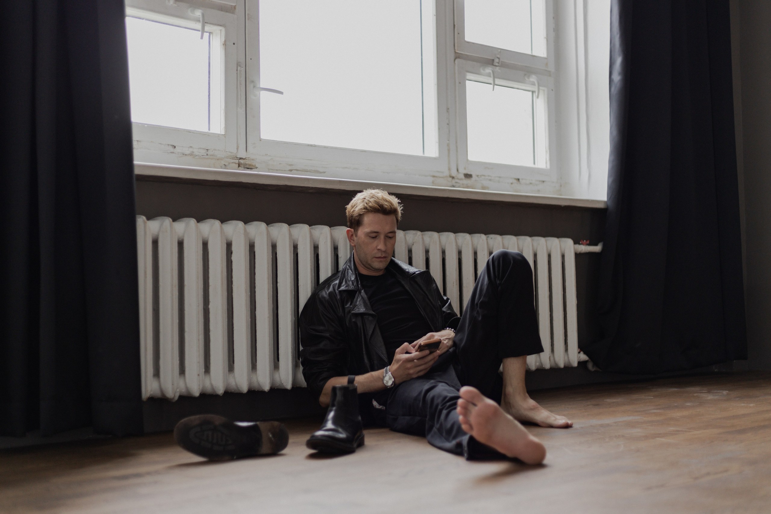 Andrey Nazimov's feet