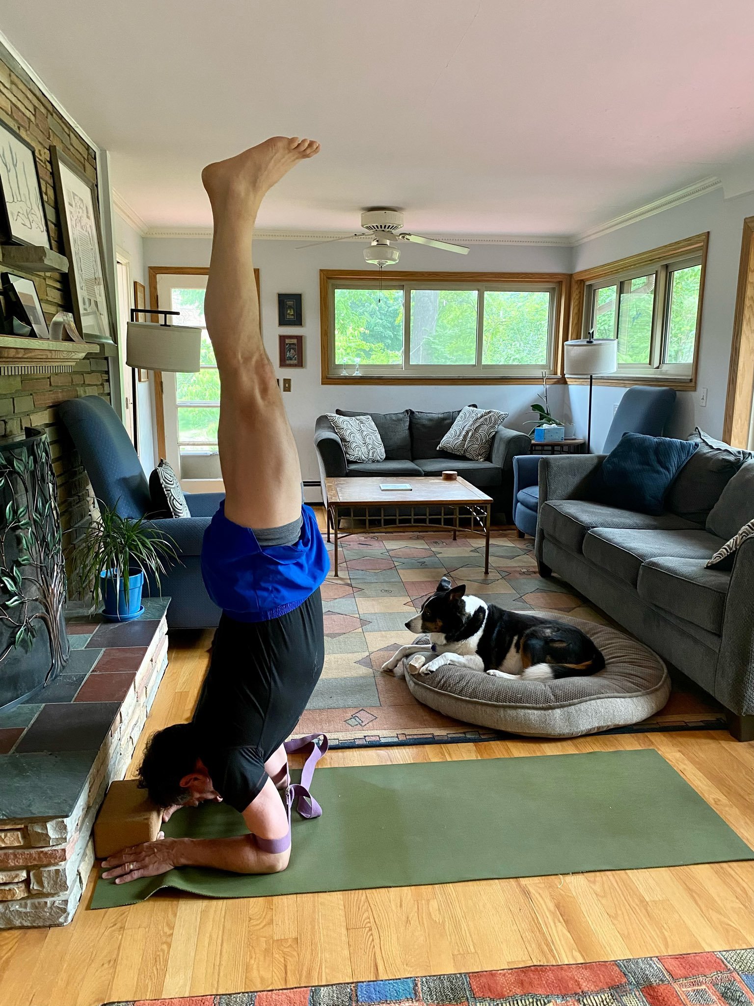 Andy Levin's feet
