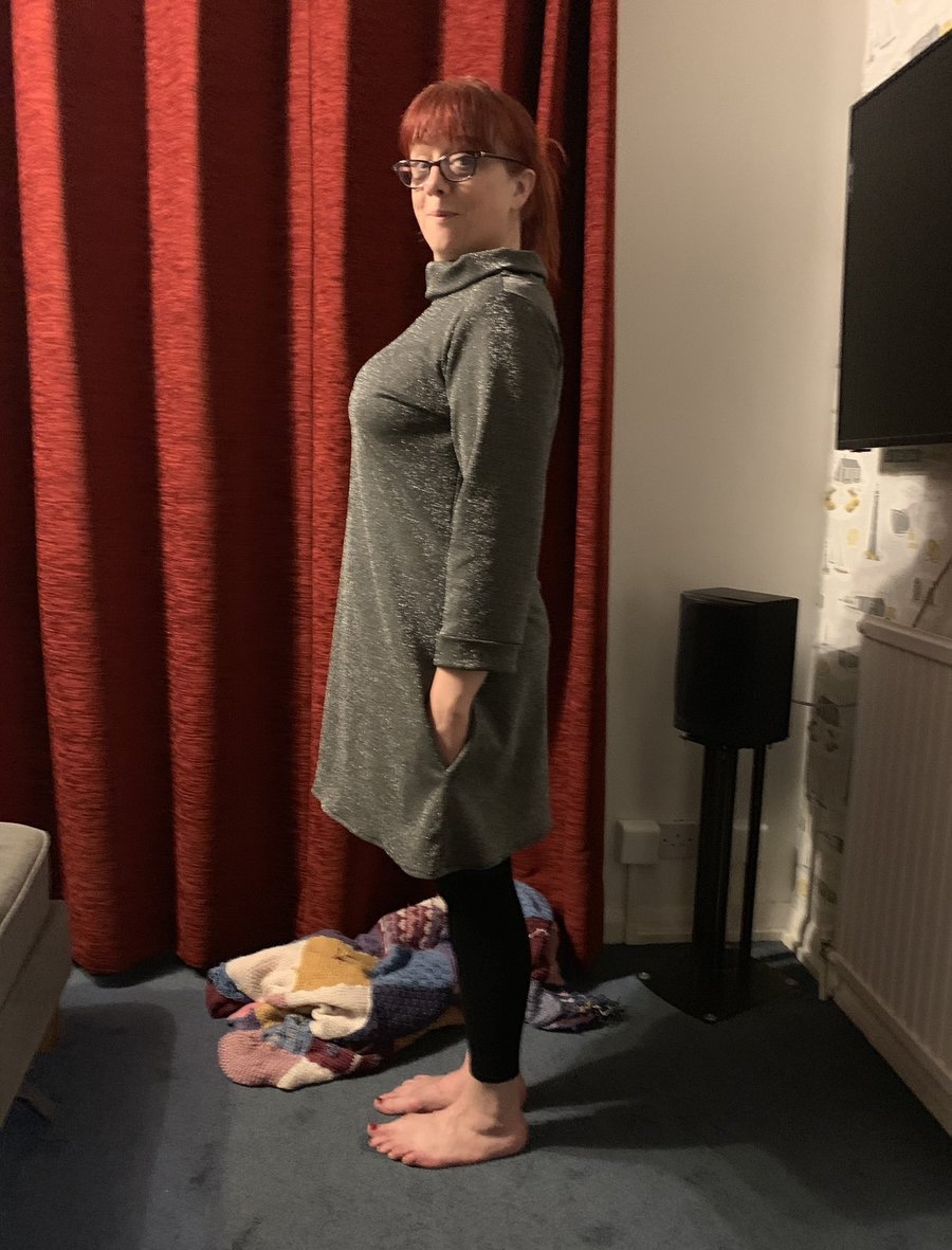 Angela Barnes's feet