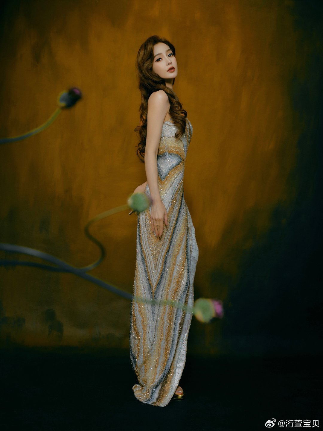Angelababy's feet