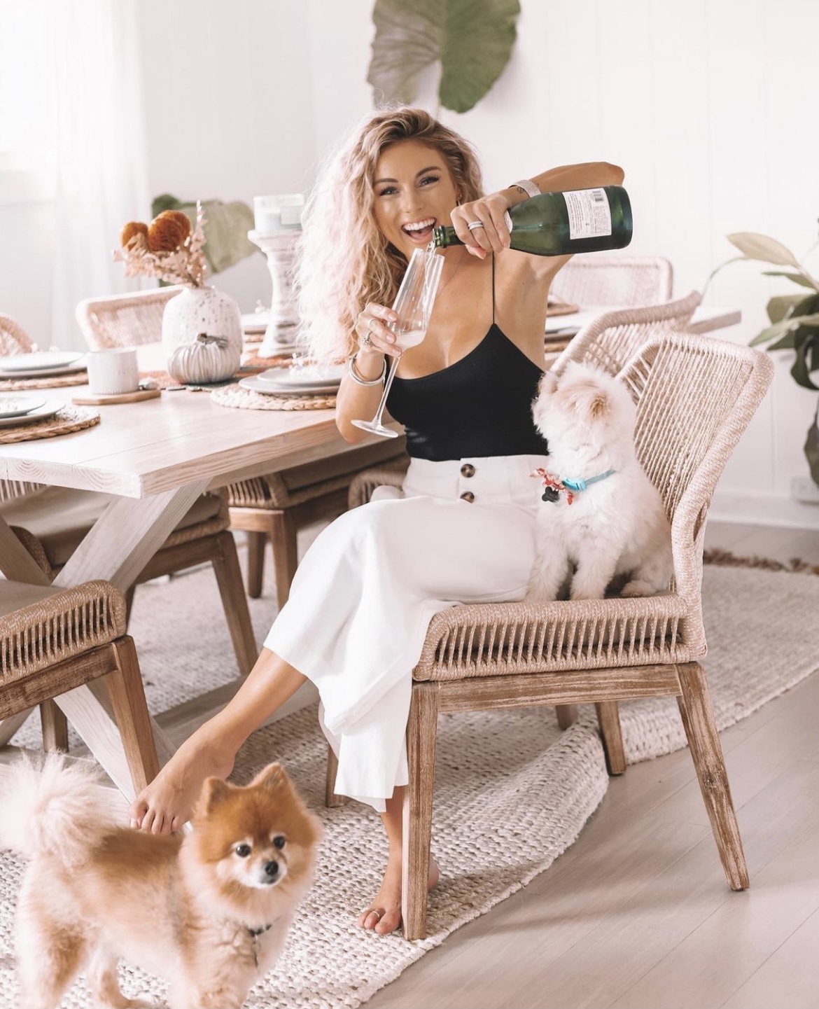 Angelique Cooper's feet