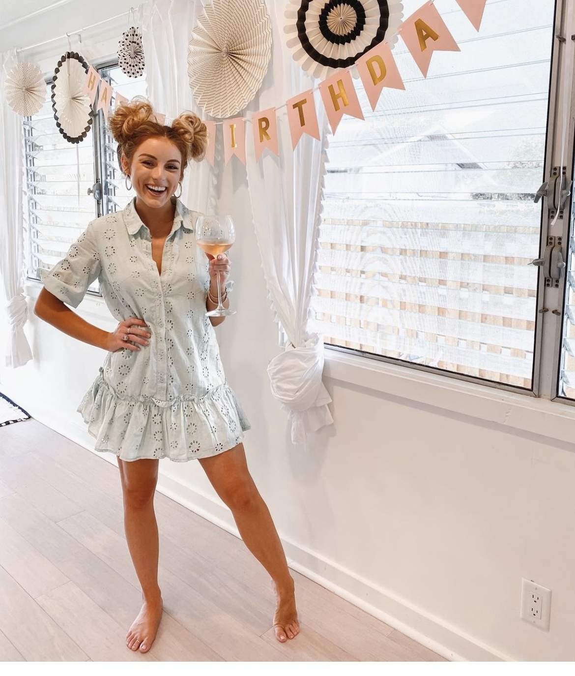 Angelique Cooper's feet