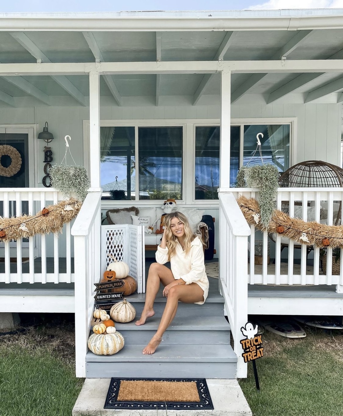 Angelique Cooper's feet