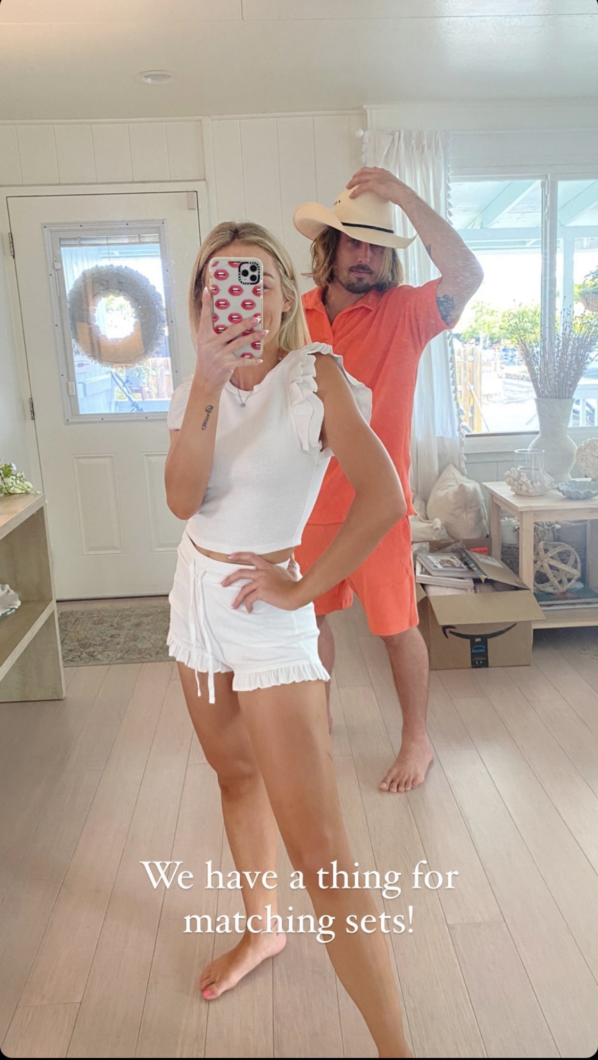 Angelique Cooper's feet