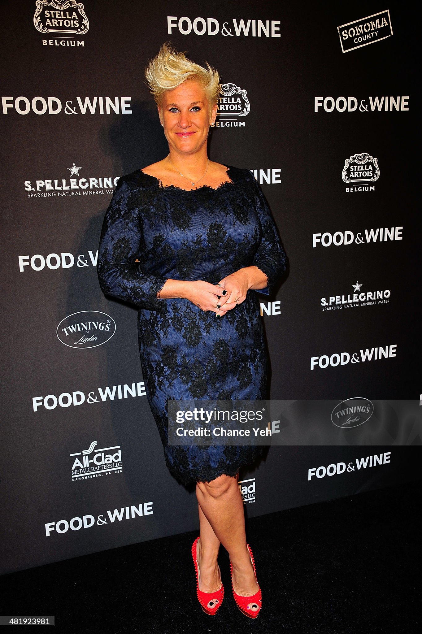 Anne Burrell's feet