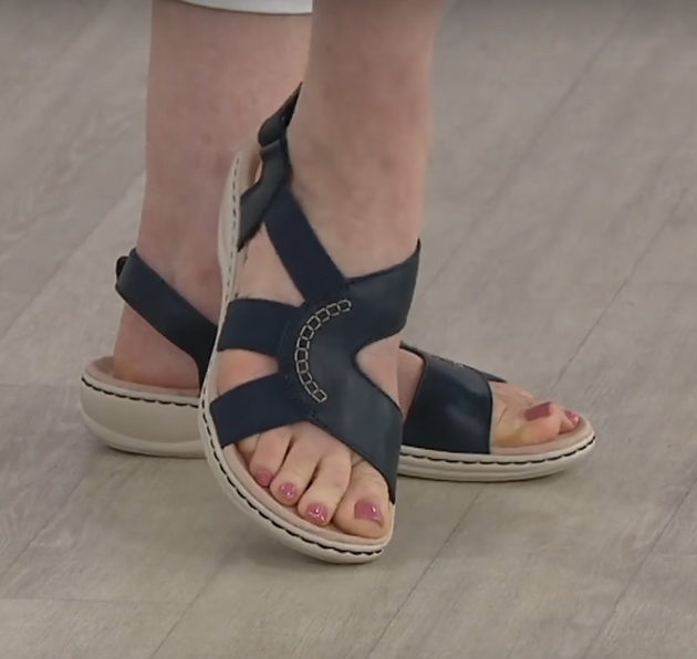 Anne Rogan's feet