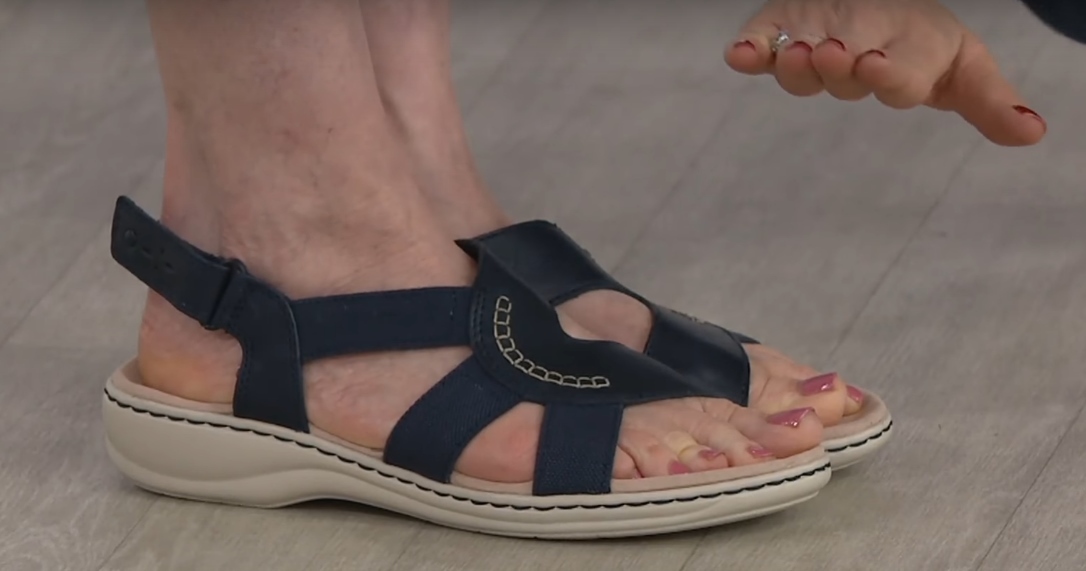 Anne Rogan's feet