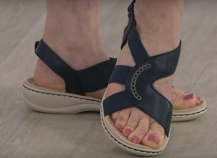 Anne Rogan's feet
