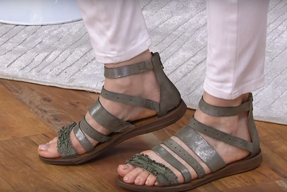 Anne Rogan's feet