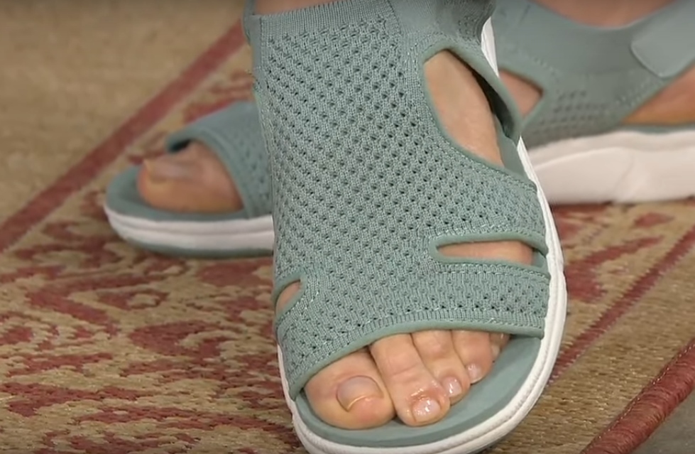 Anne Rogan's feet