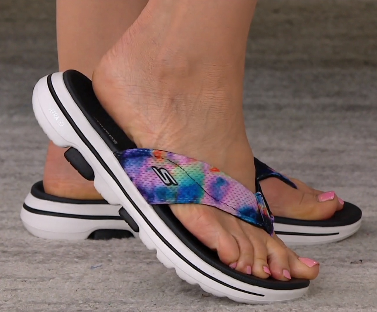 Anne Rogan's feet