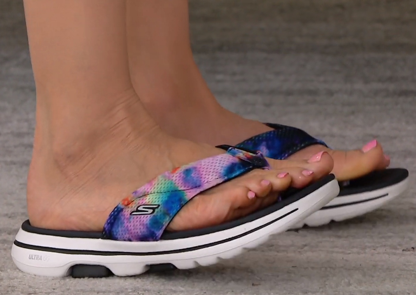 Anne Rogan's feet