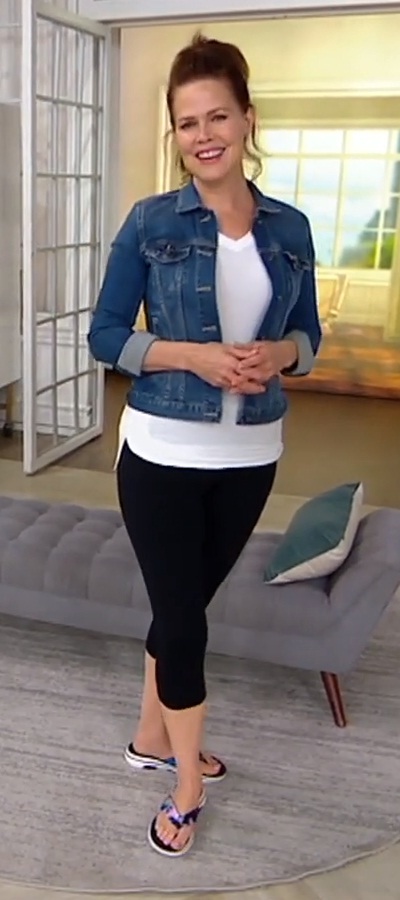 Anne Rogan's feet