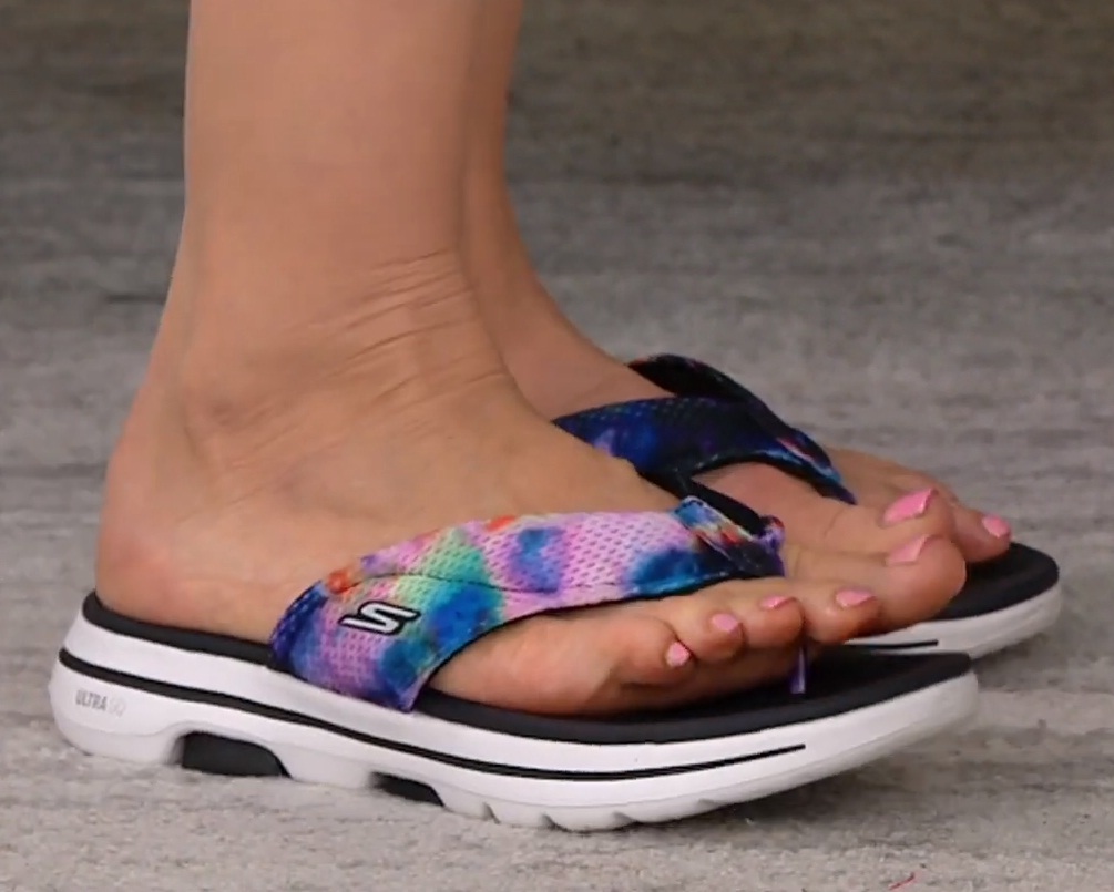 Anne Rogan's feet