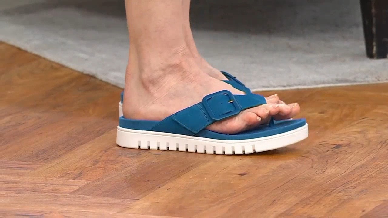 Anne Rogan's feet