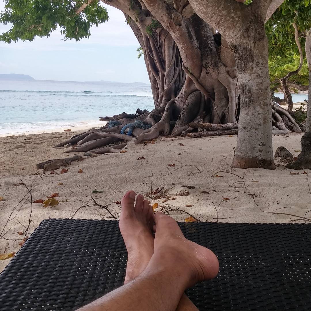 Anthony Falcon's feet