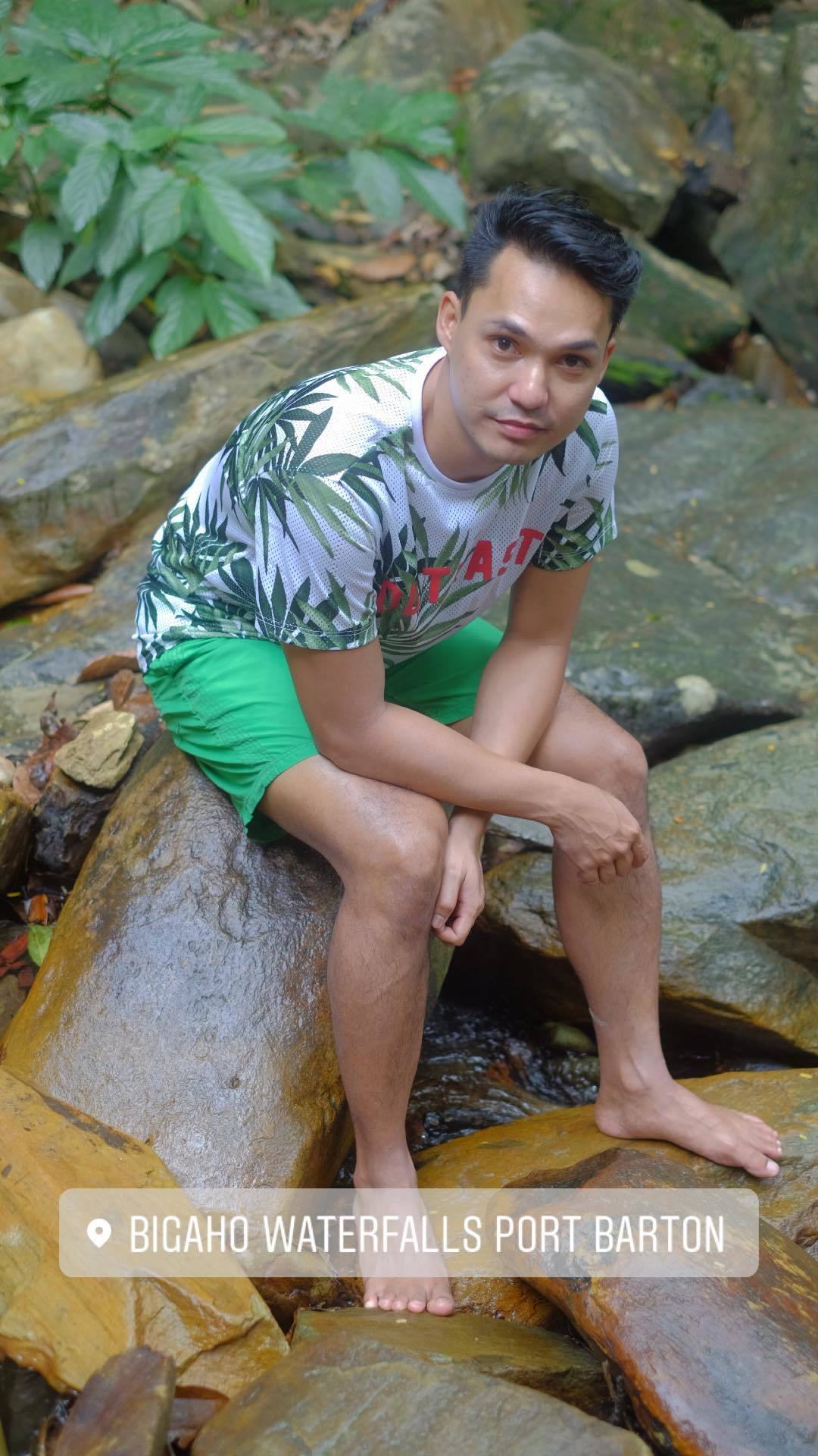 Anthony Falcon's feet